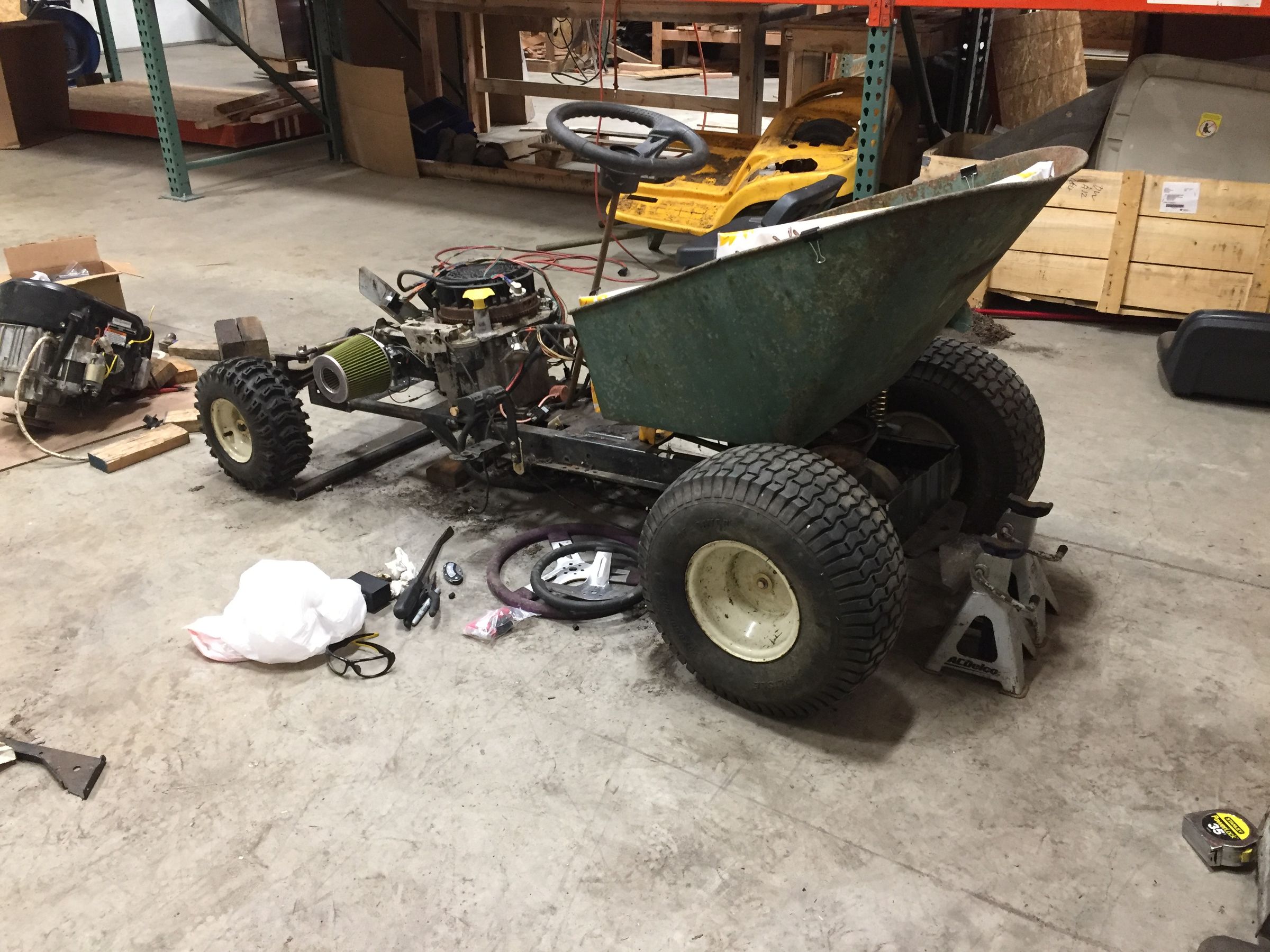 Rat Rod Mower Kart : 10 Steps (with Pictures) - Instructables