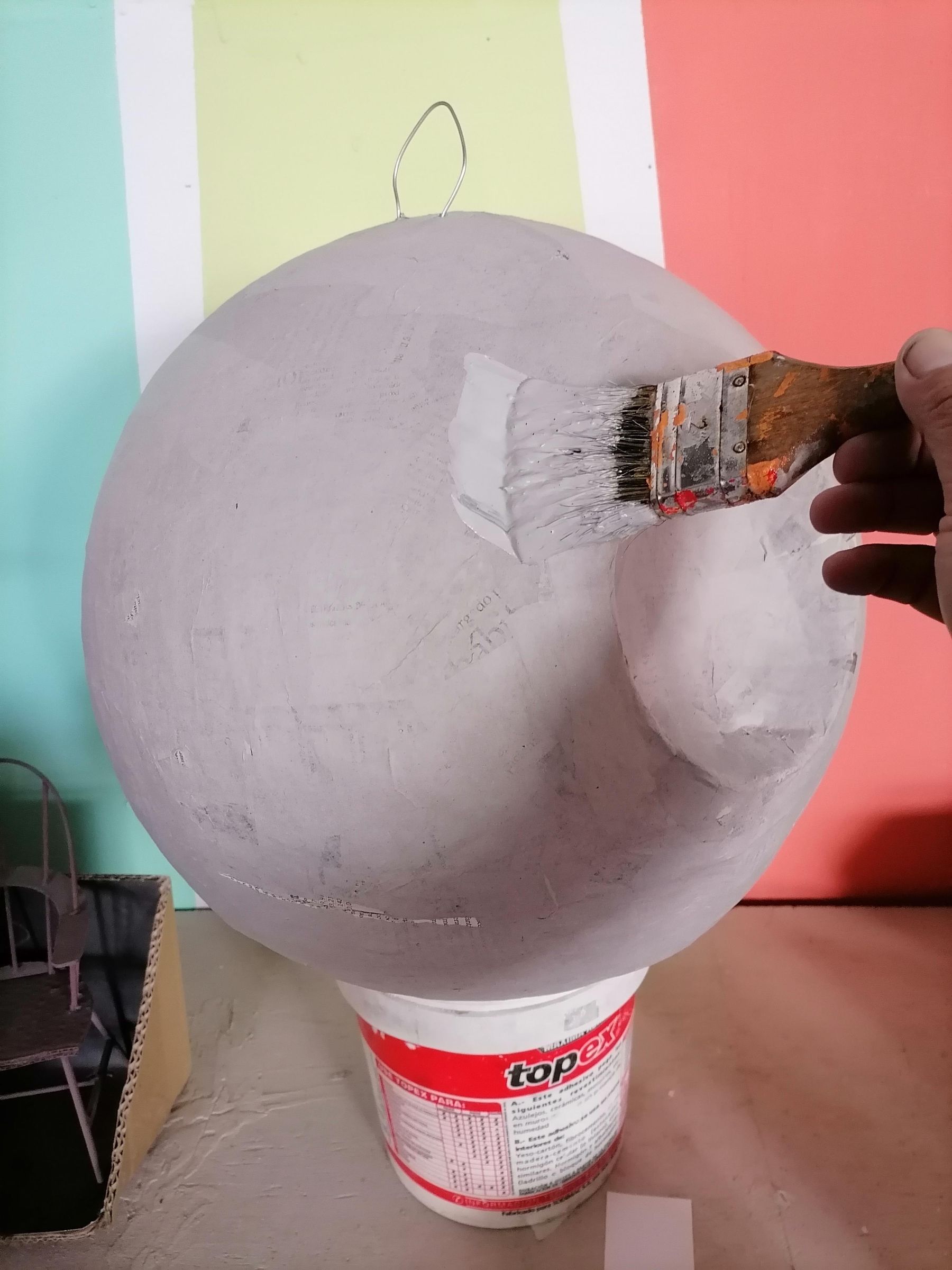 Paper Maché Death Star : 7 Steps (with Pictures) - Instructables
