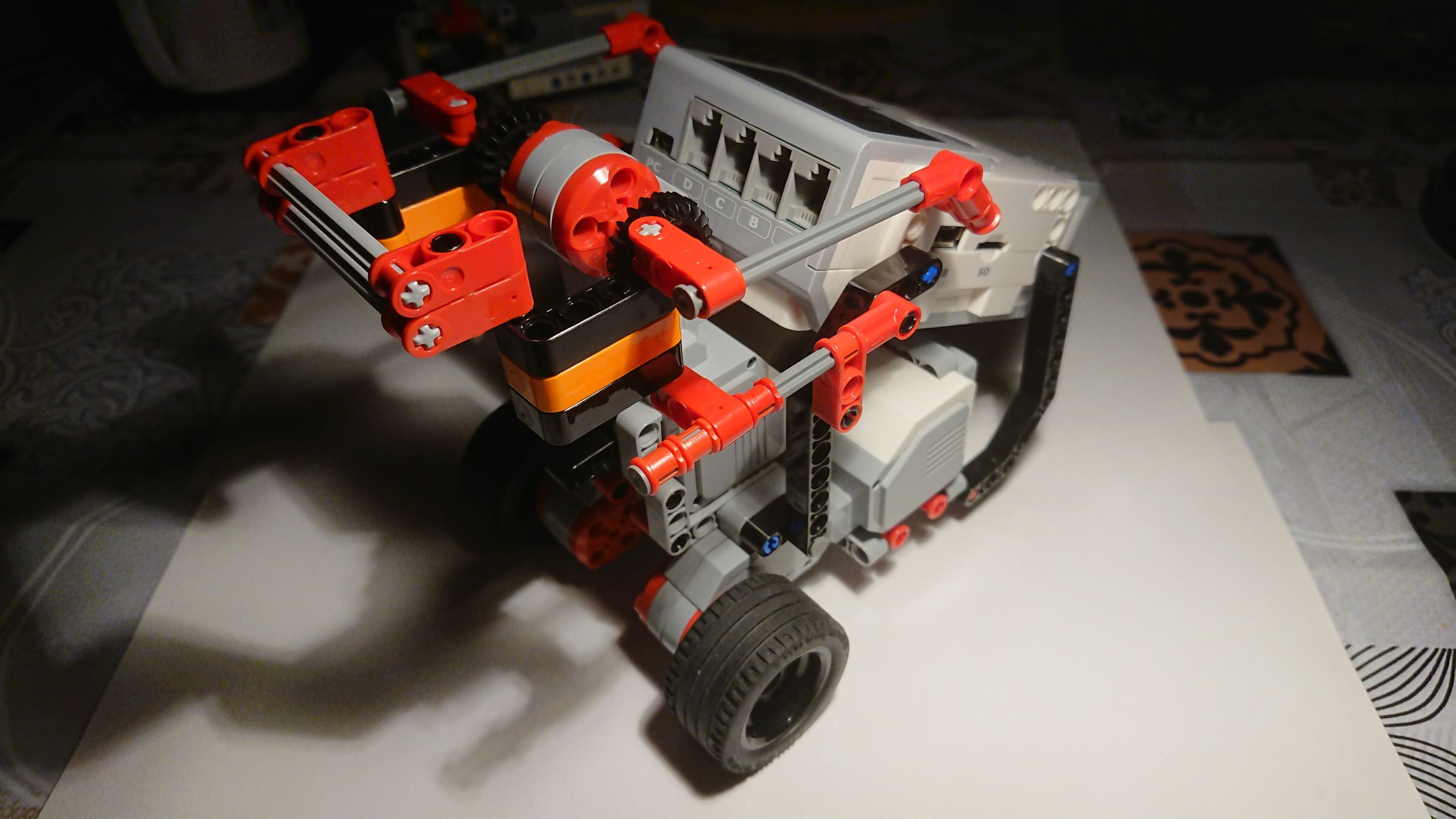 Ev3 Lego Gripper/Finder Robot : 7 Steps - Instructables