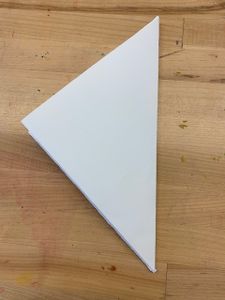 TRIANGLE BOOK From One Sheet of Paper : 7 Steps - Instructables