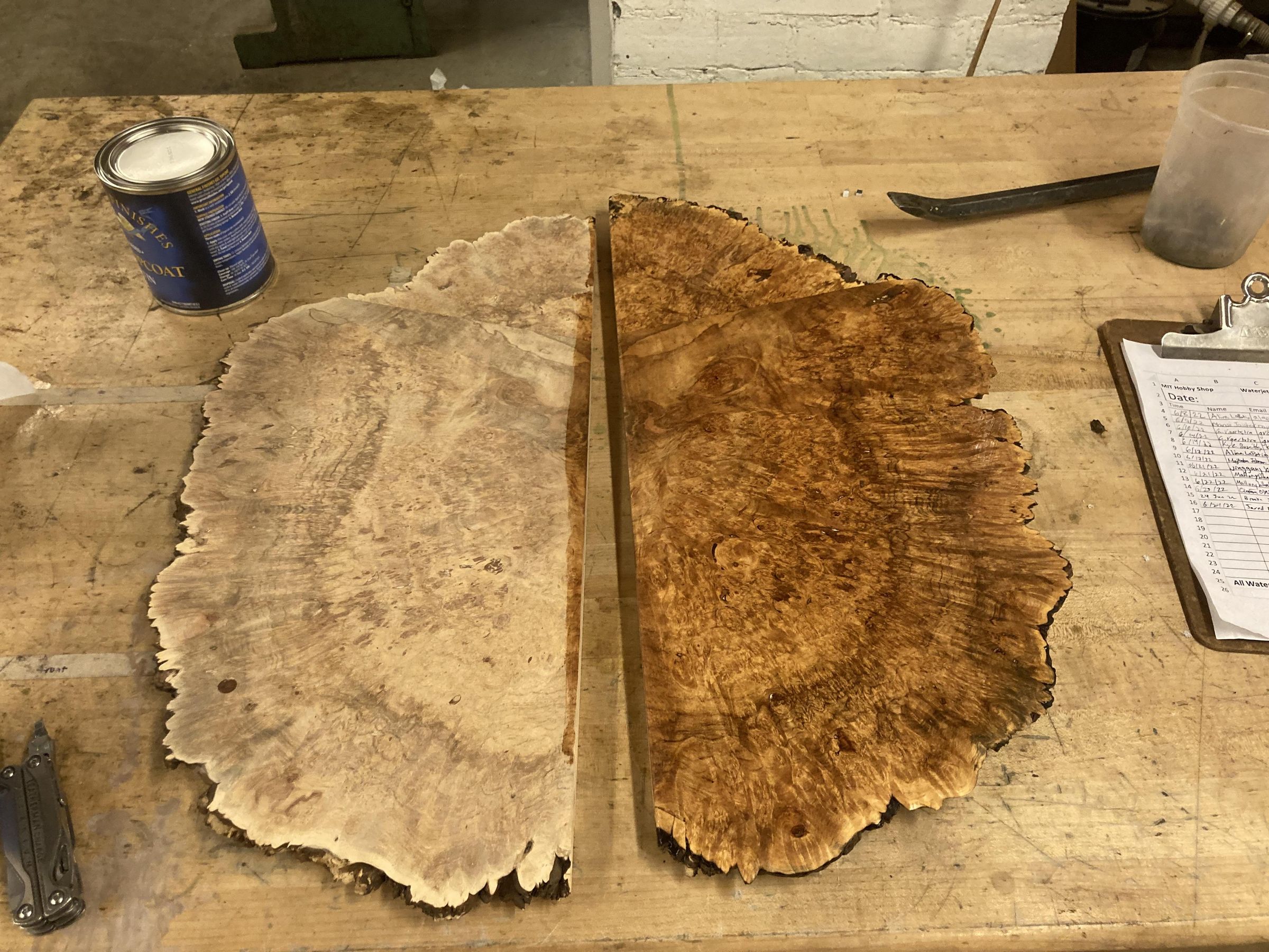 Round Cabinet With Burl Doors : 10 Steps (with Pictures) - Instructables