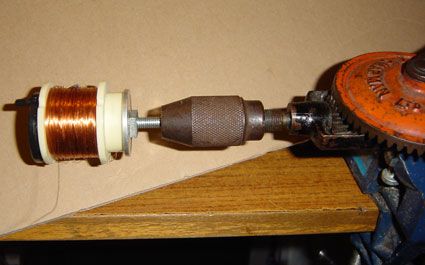 DIY Hand-Driller Coil Winding Machine With Digital Counter : 5 Steps ...