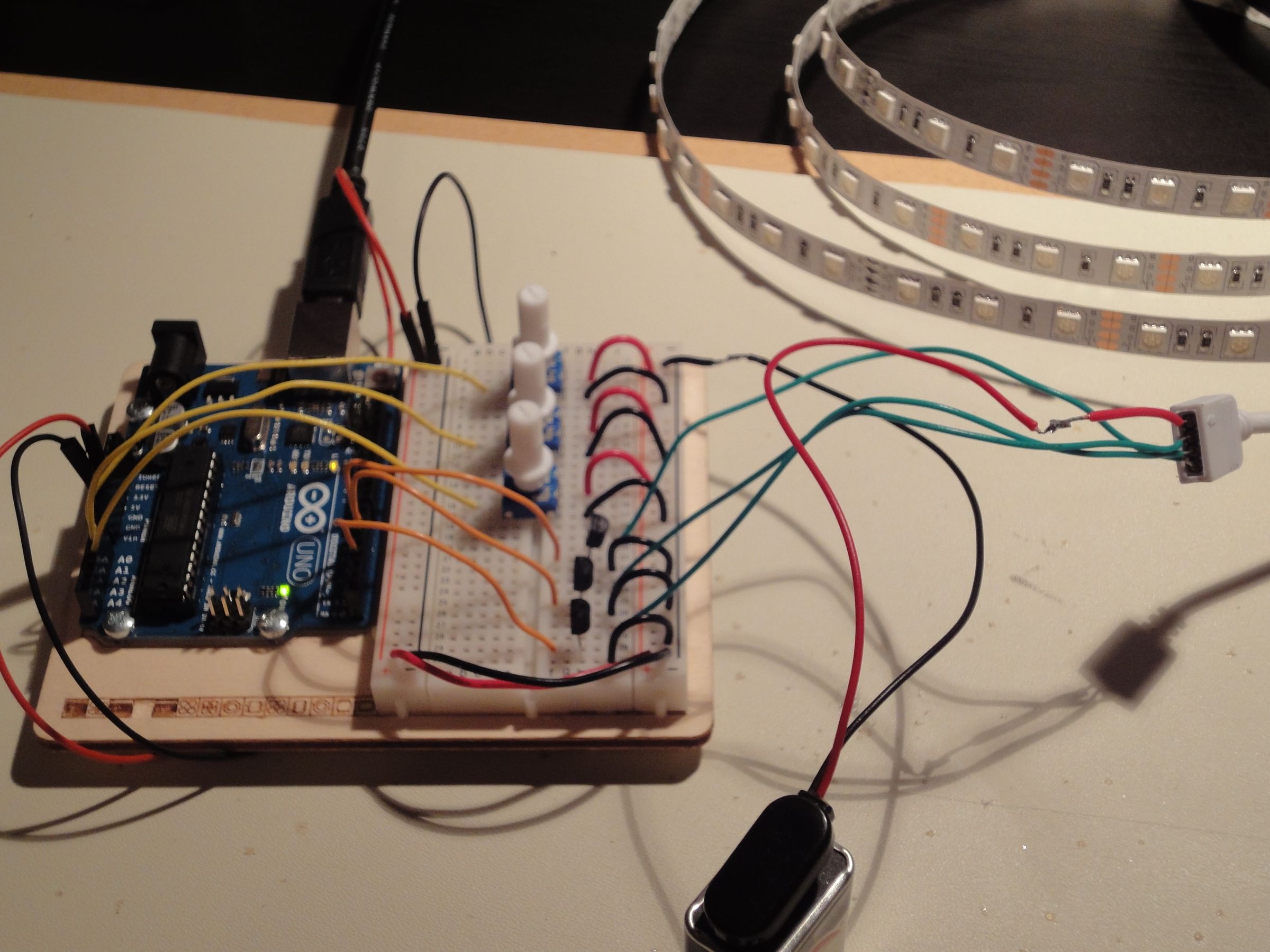 Arduino RGB LED Strip Controller : 13 Steps - Instructables