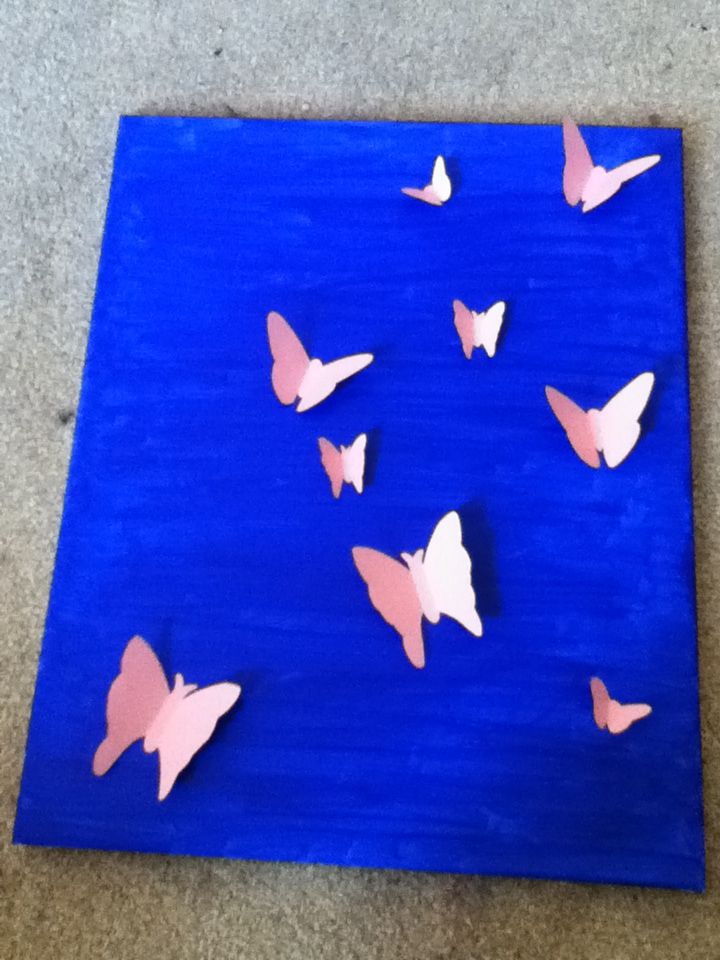 3D Butterfly Picture : 3 Steps - Instructables