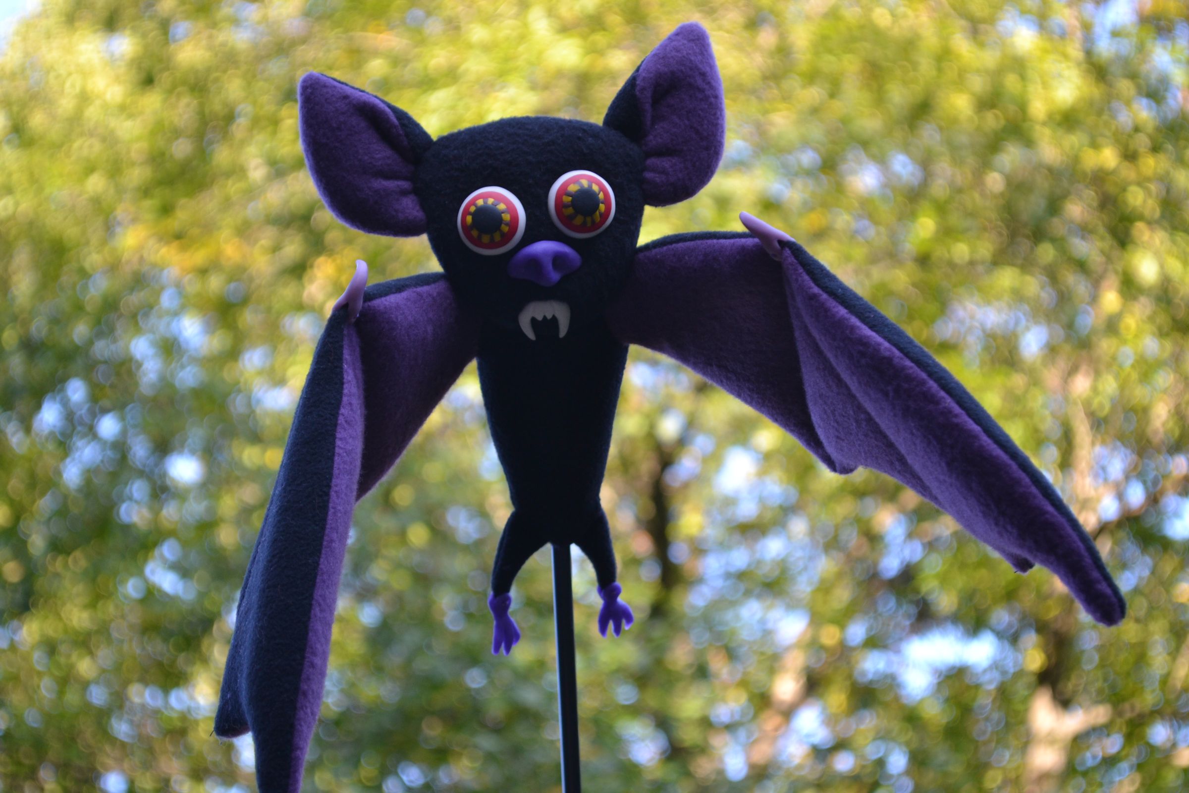 Bat on a Stick Puppet : 16 Steps (with Pictures) - Instructables