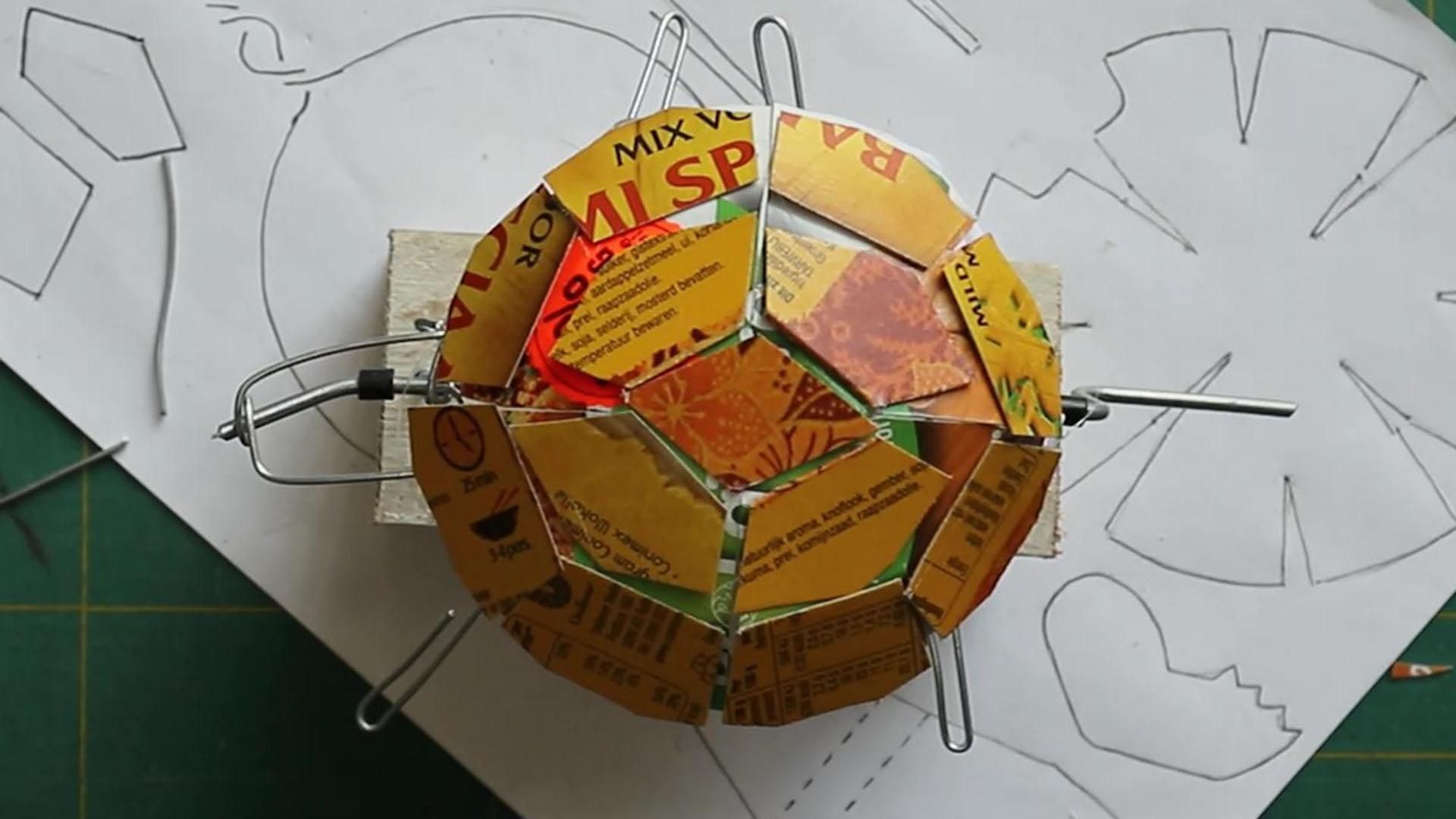 Waste Paper Trotting Turtle Automaton : 7 Steps (with Pictures ...