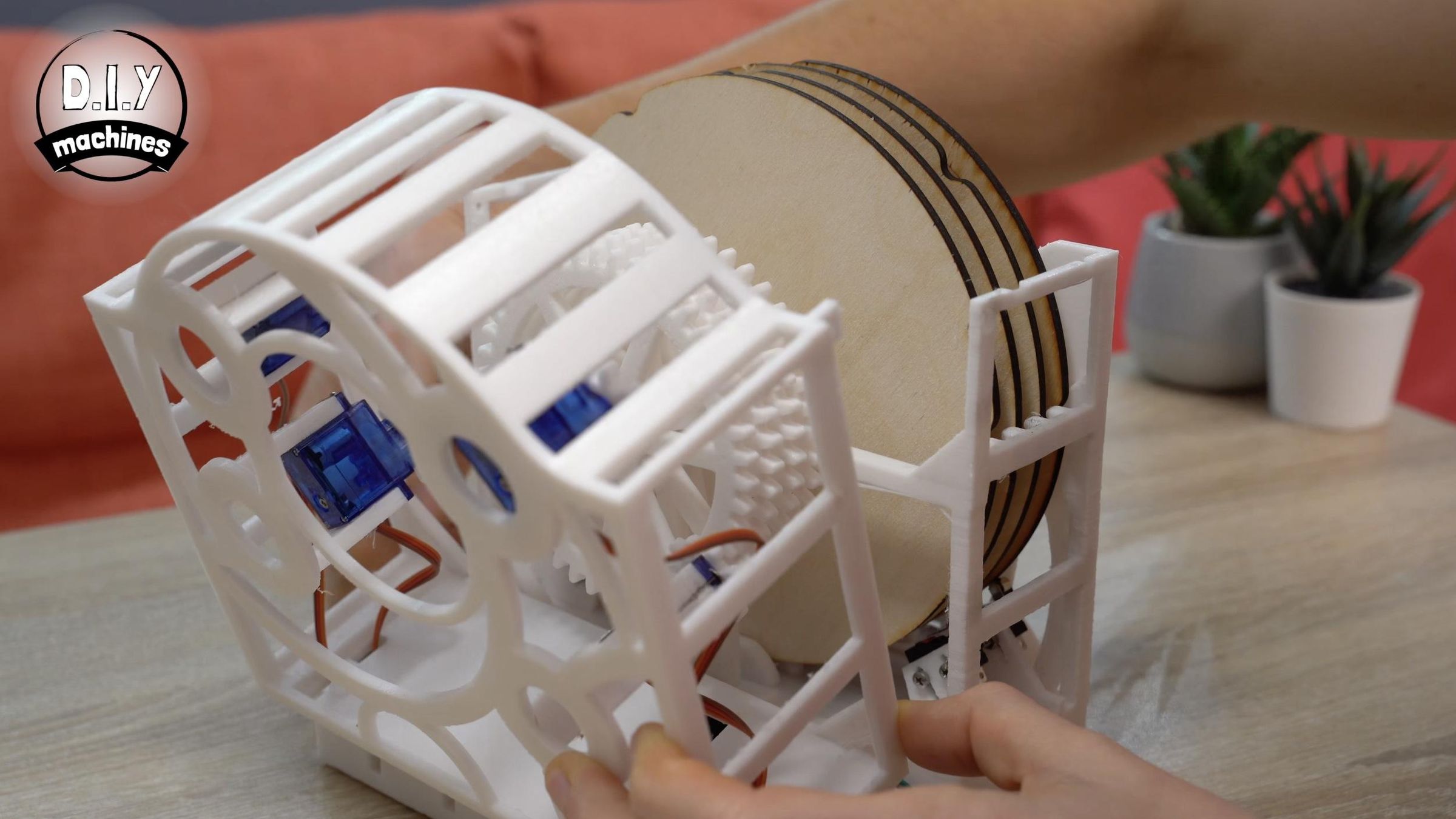 WeatherBot - a Motorised Weather Machine | 3D Printable, ESP32 ...