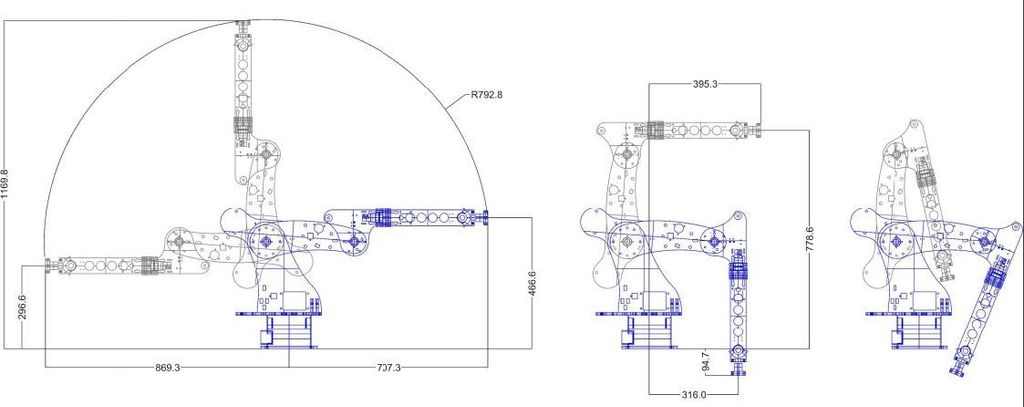 DIY Robot Arm 6 Axis (with Stepper Motors) : 9 Steps (with Pictures ...