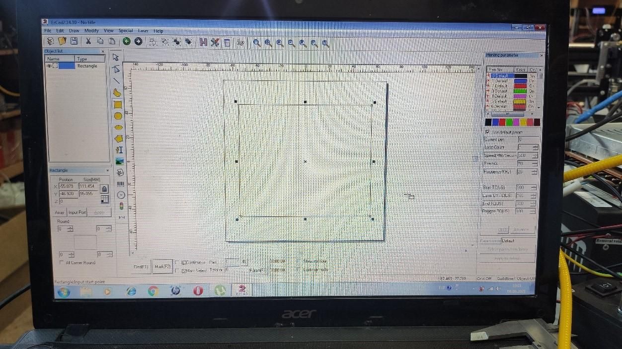 Calibration Instruction Galvo Controller for EzCAD 2 : 7 Steps ...