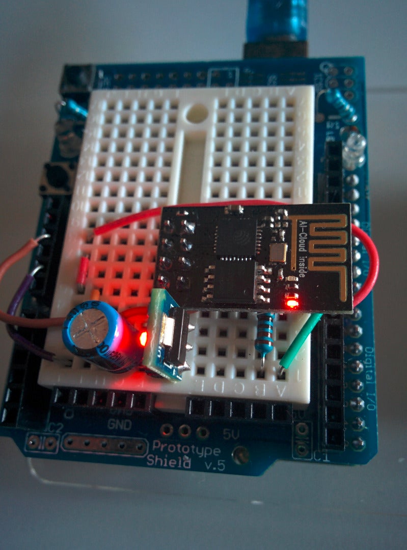 Cheap Arduino Wifi Shield With Esp8266 4 Steps With Pictures