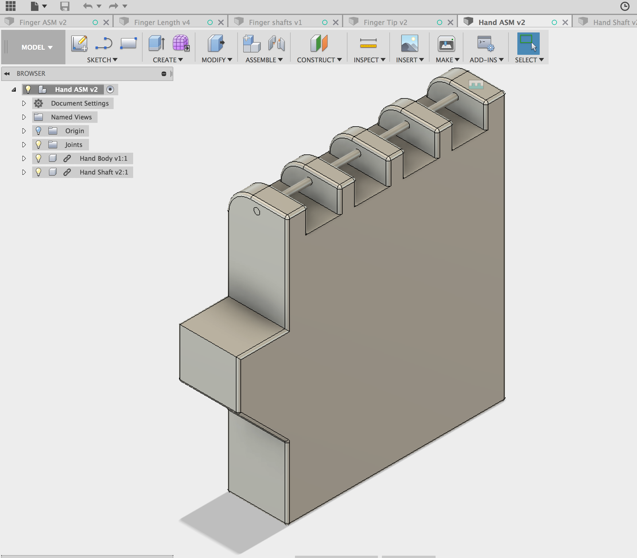 Fusion 360: Movable Hand : 4 Steps - Instructables