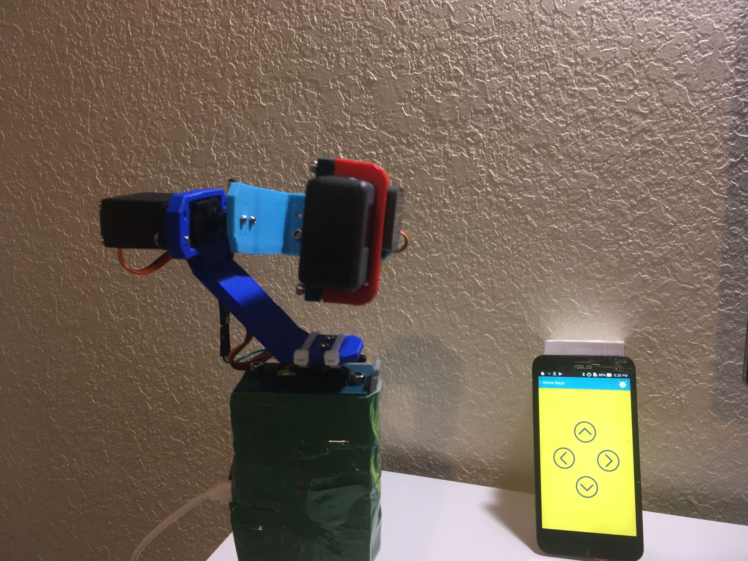 Roll and Pitch Axis Gimbal for GoPro Using Arduino - Servo and MPU6050 ...