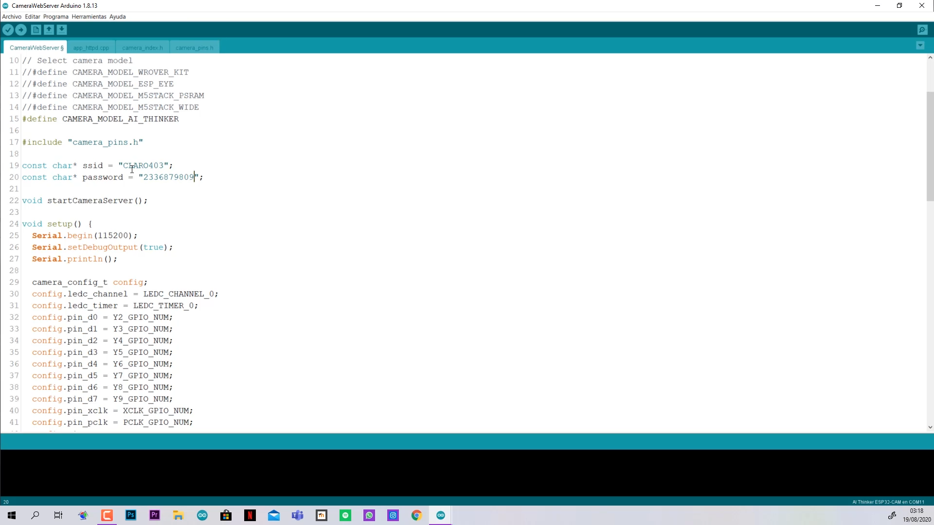 A Super Easy Security Camera With the ESP32 CAM : 7 Steps (with ...