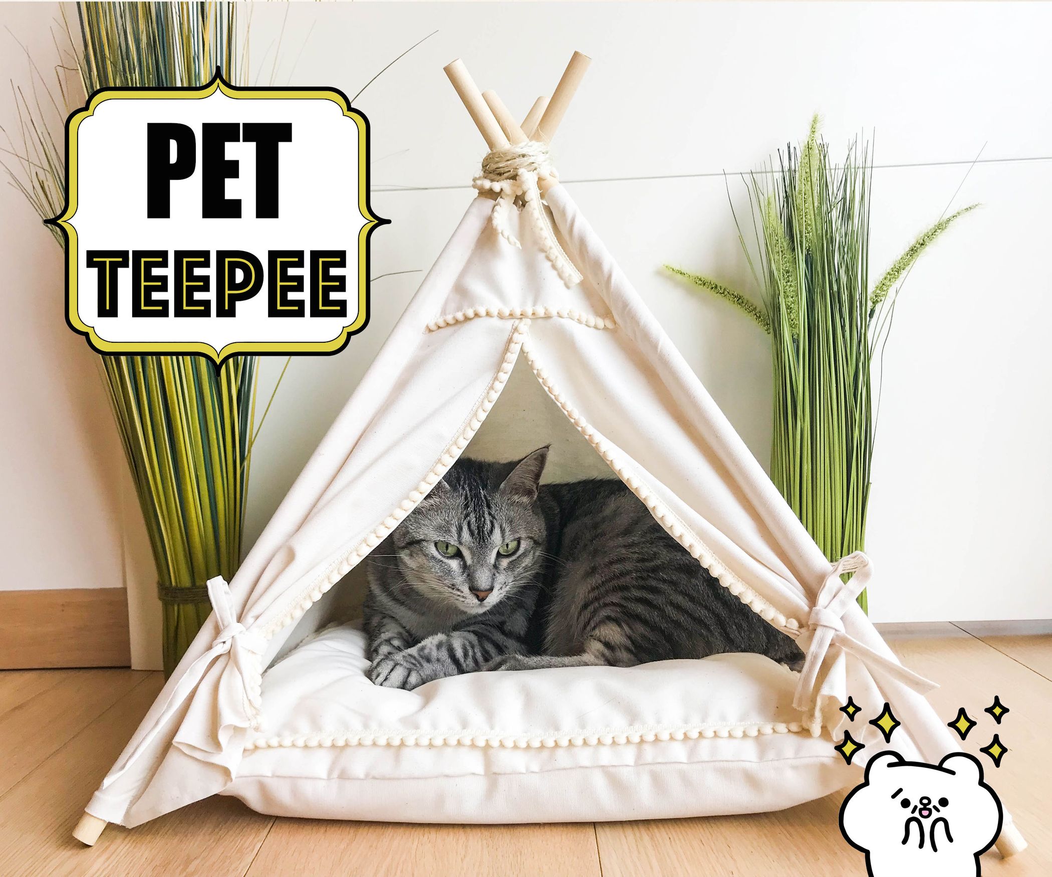 Pet Teepee/House : 6 Steps (with Pictures) - Instructables