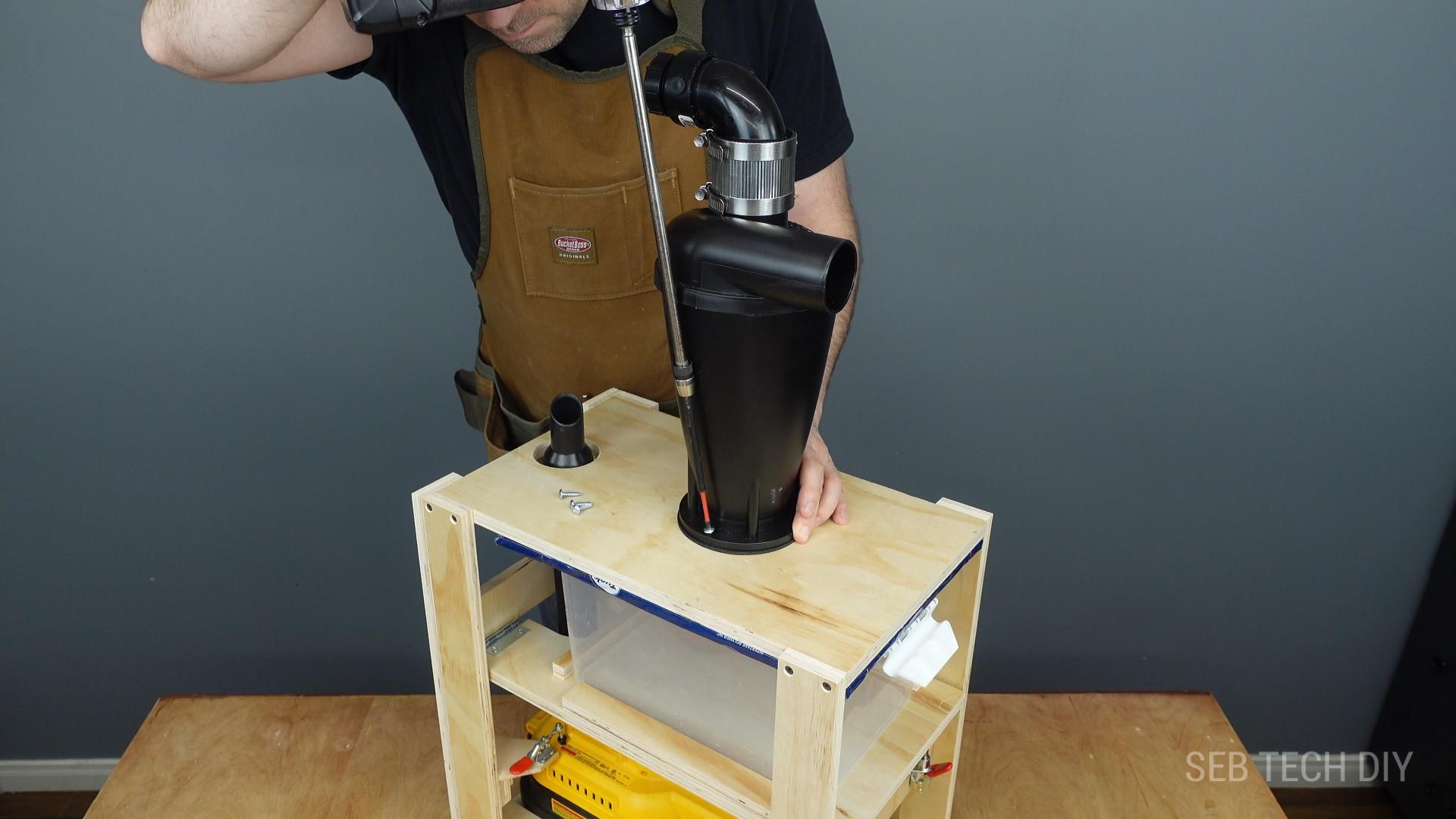 Cordless Dust Collector Cart : 19 Steps (with Pictures) - Instructables