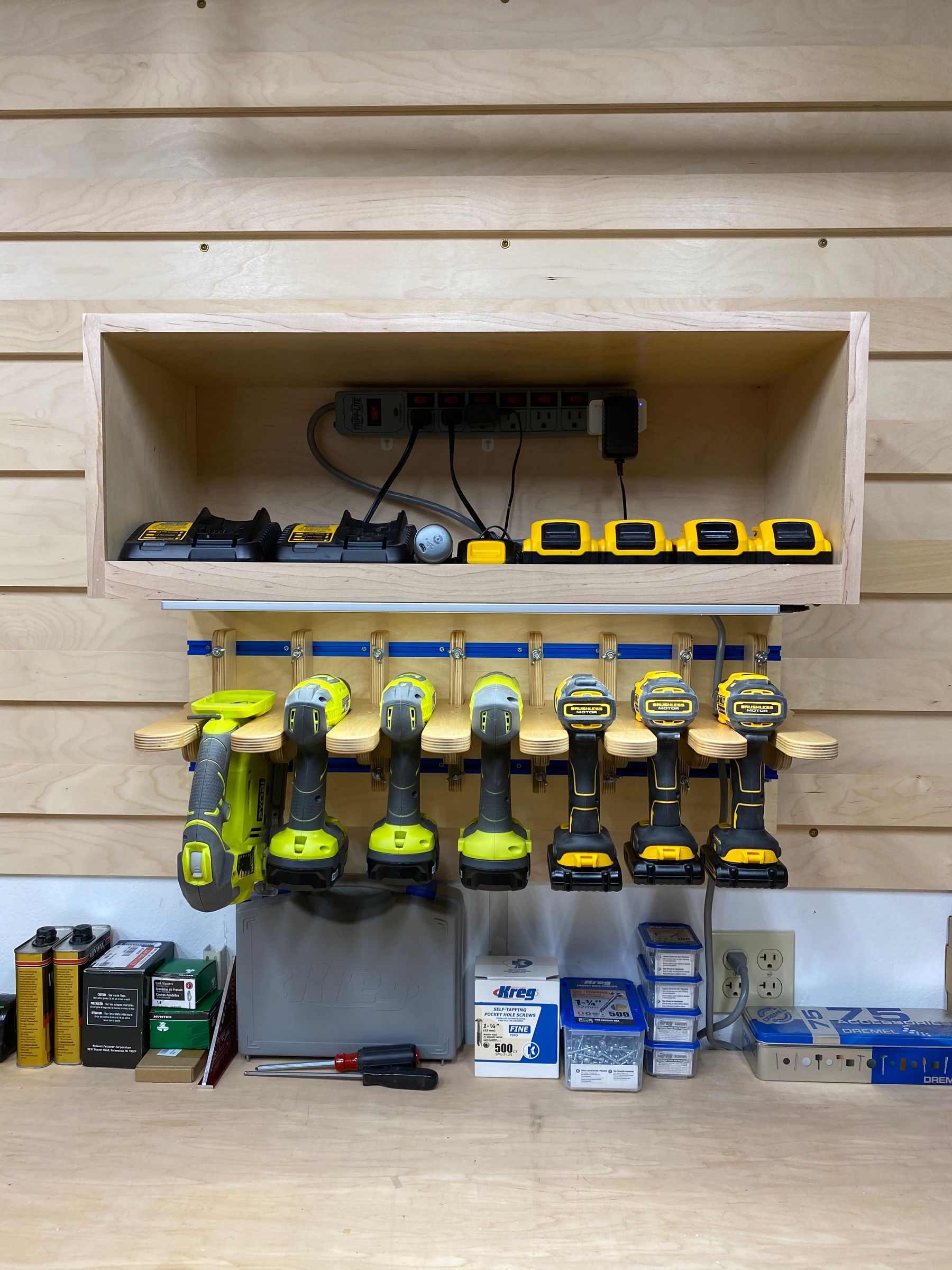 Adjustable Width Tool Charging Station : 12 Steps (with Pictures ...