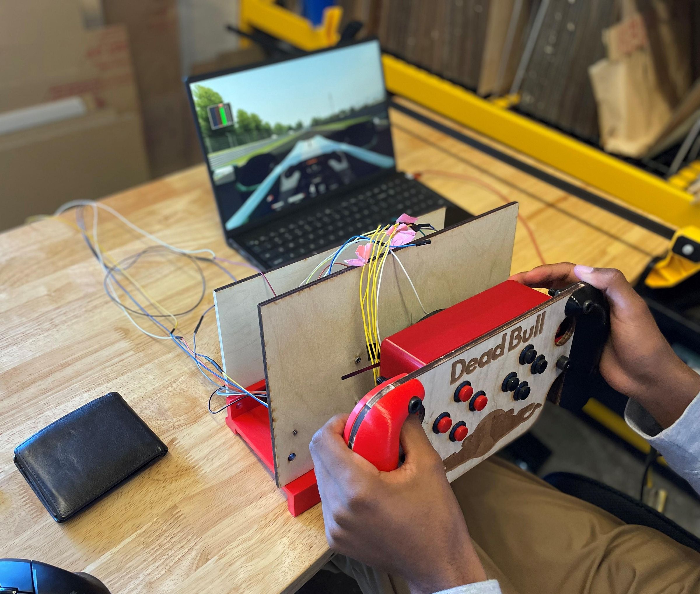 3D Printed DIY Video Game Racing Set Up : 6 Steps (with Pictures ...