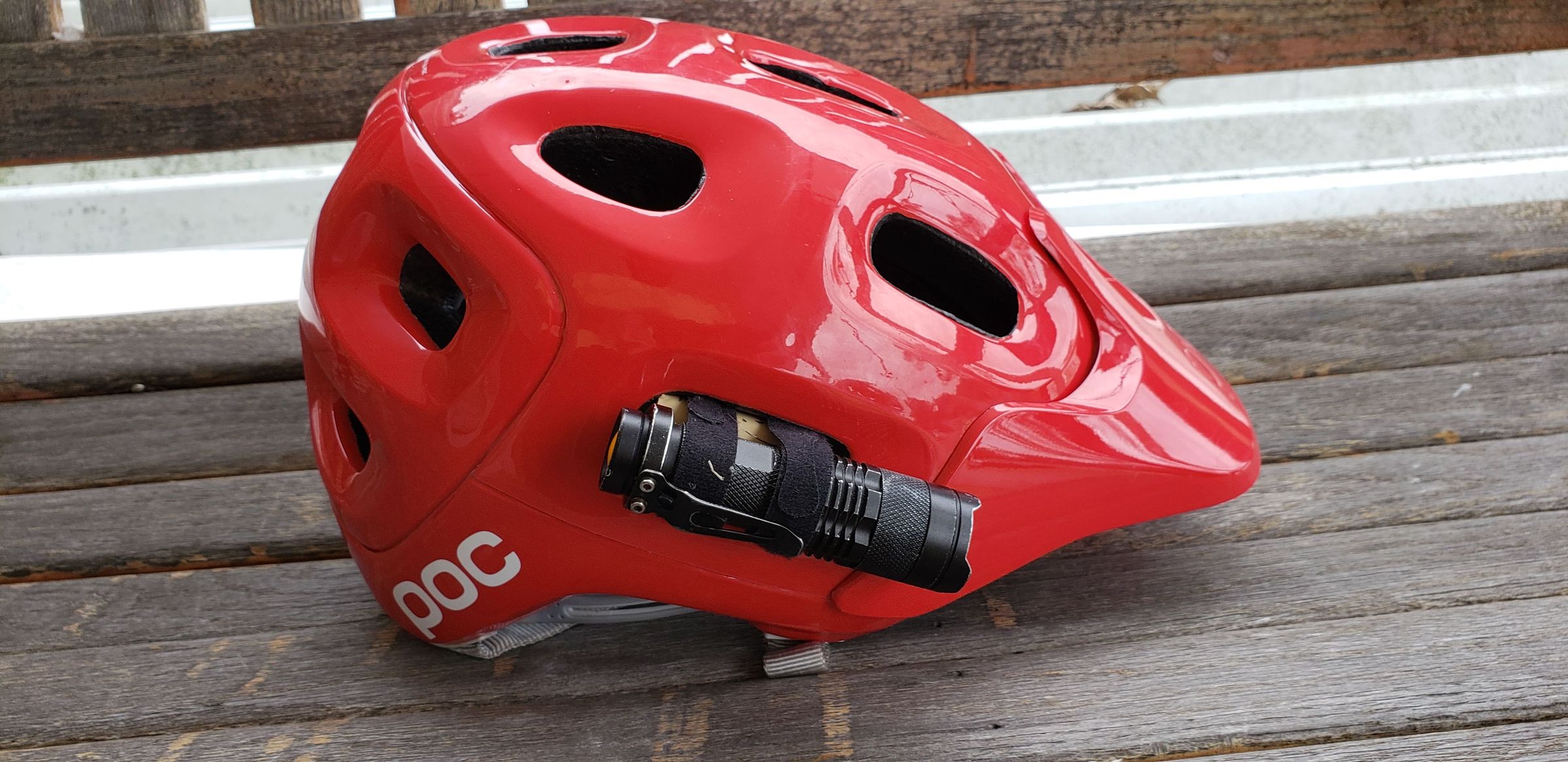 Bicycle Helmet Light Mount : 4 Steps - Instructables