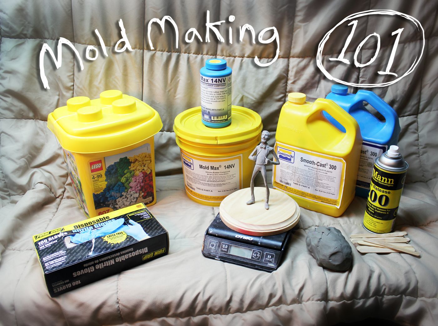 Make a Mold for Your Sculpt or 3D Print! : 24 Steps (with Pictures ...