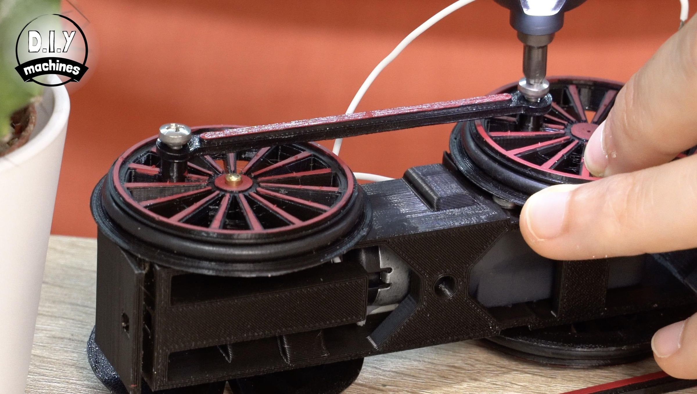 3D PRINT a STEAM TRAIN 🚂 With Live Camera Streaming and Wifi Controls ...