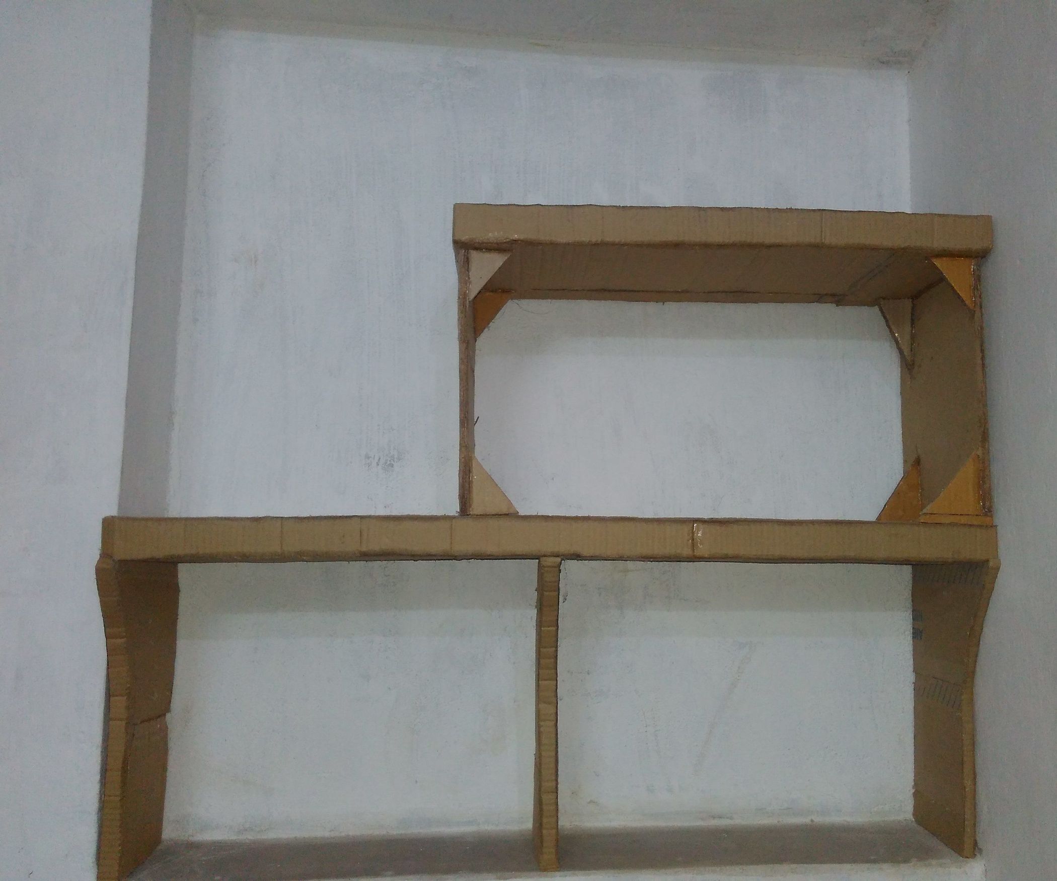 The Cardboard Shelves : 5 Steps - Instructables