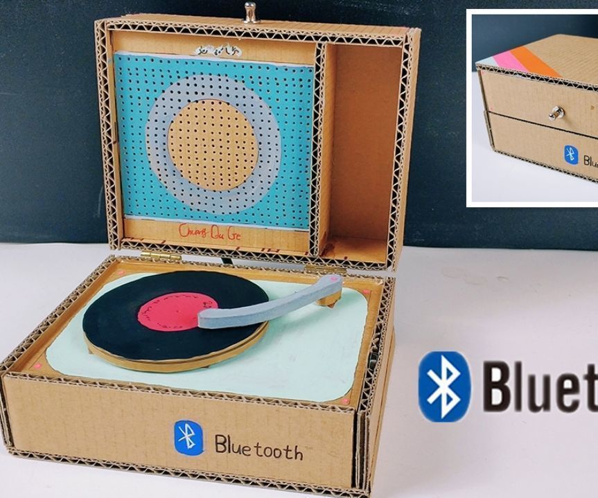 Making Bluetooth Phonograph Sound From Cardboard : 6 Steps - Instructables