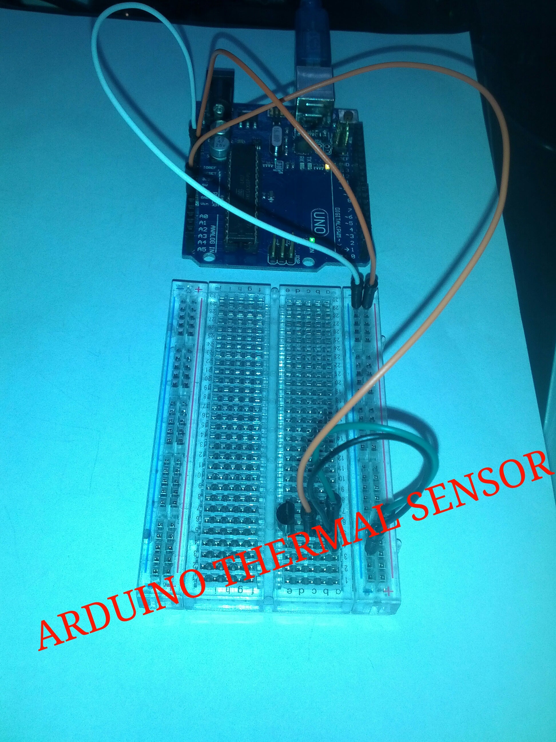Build An Arduino Powered Thermal Sensor 6 Steps Instructables
