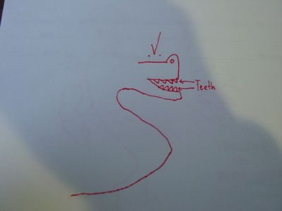 How to Draw TROGDOR the BURNINATOR From Strongbad! :-) : 6 Steps ...