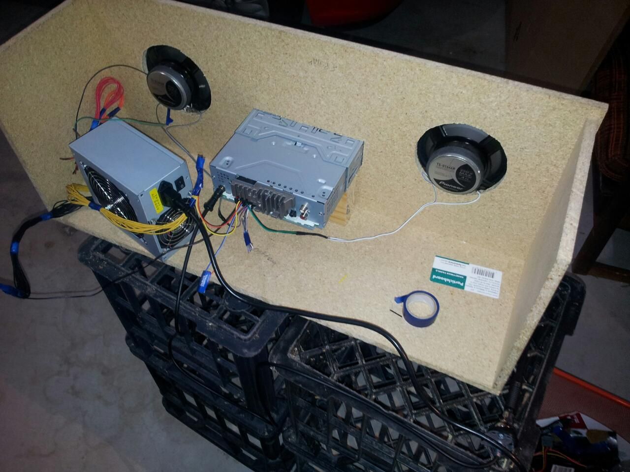 Computer Power Supply Car Stereo - Instructables