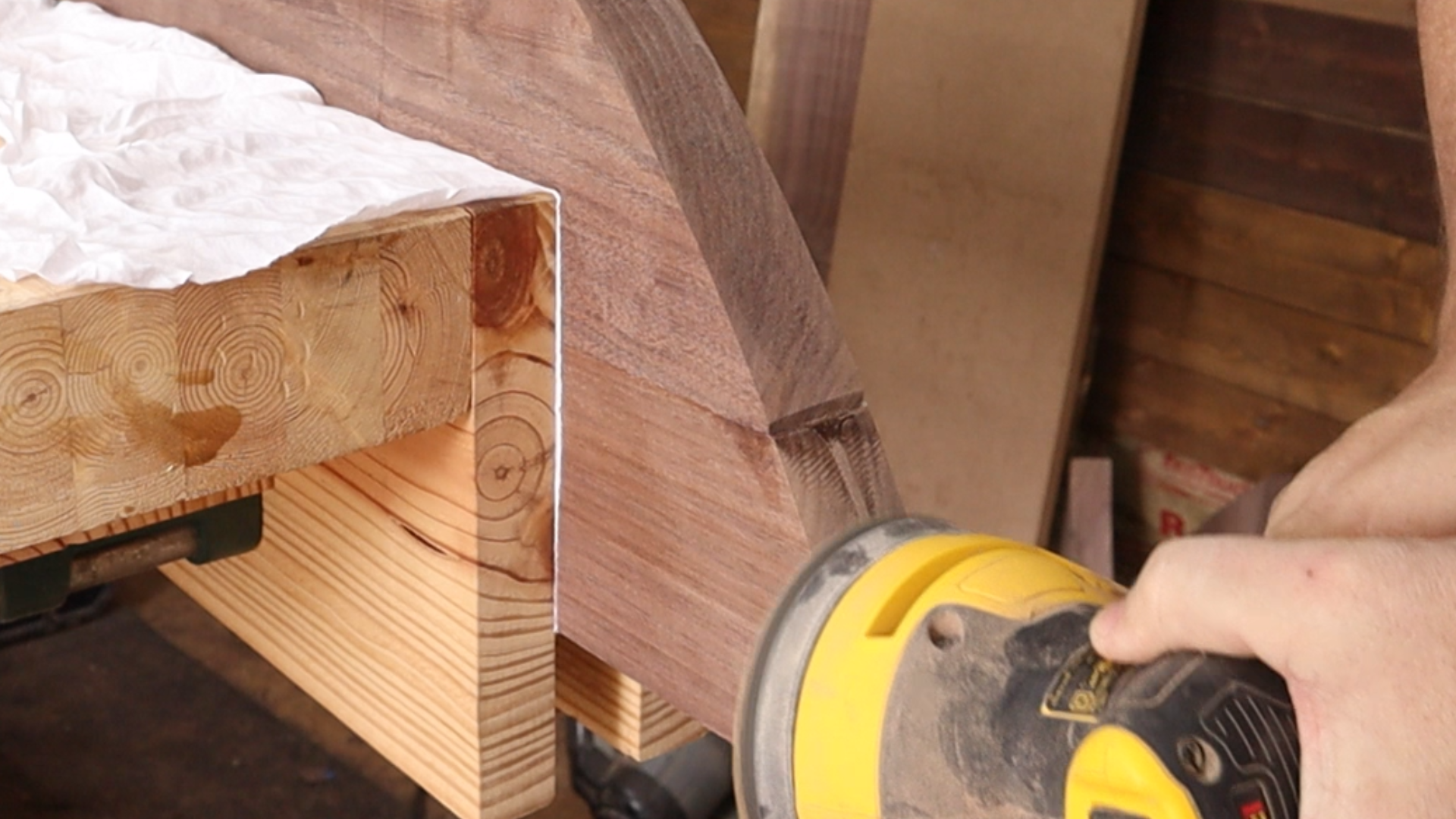 Live Edge Solid Walnut Coffee Table : 24 Steps (with Pictures ...