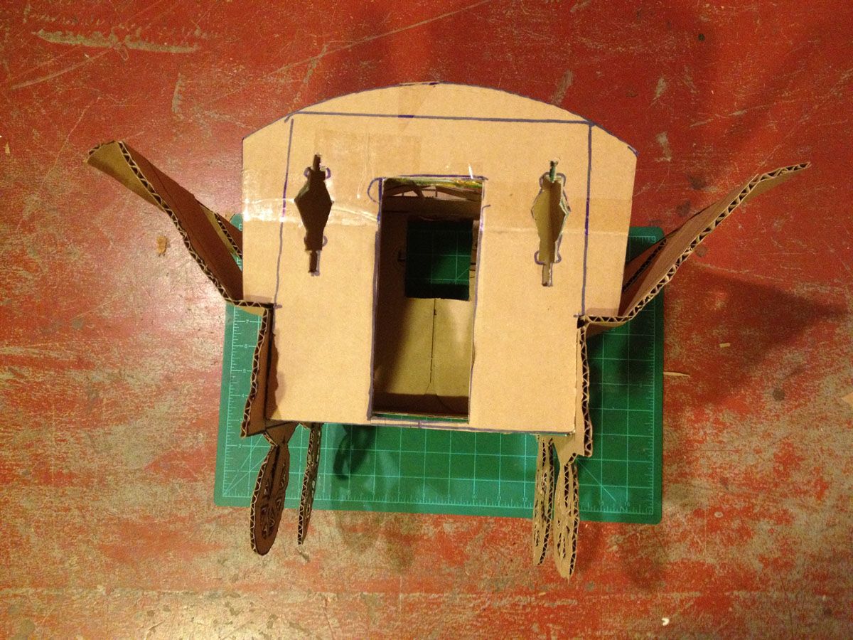 Wearable Cardboard Caravan : 15 Steps (with Pictures) - Instructables