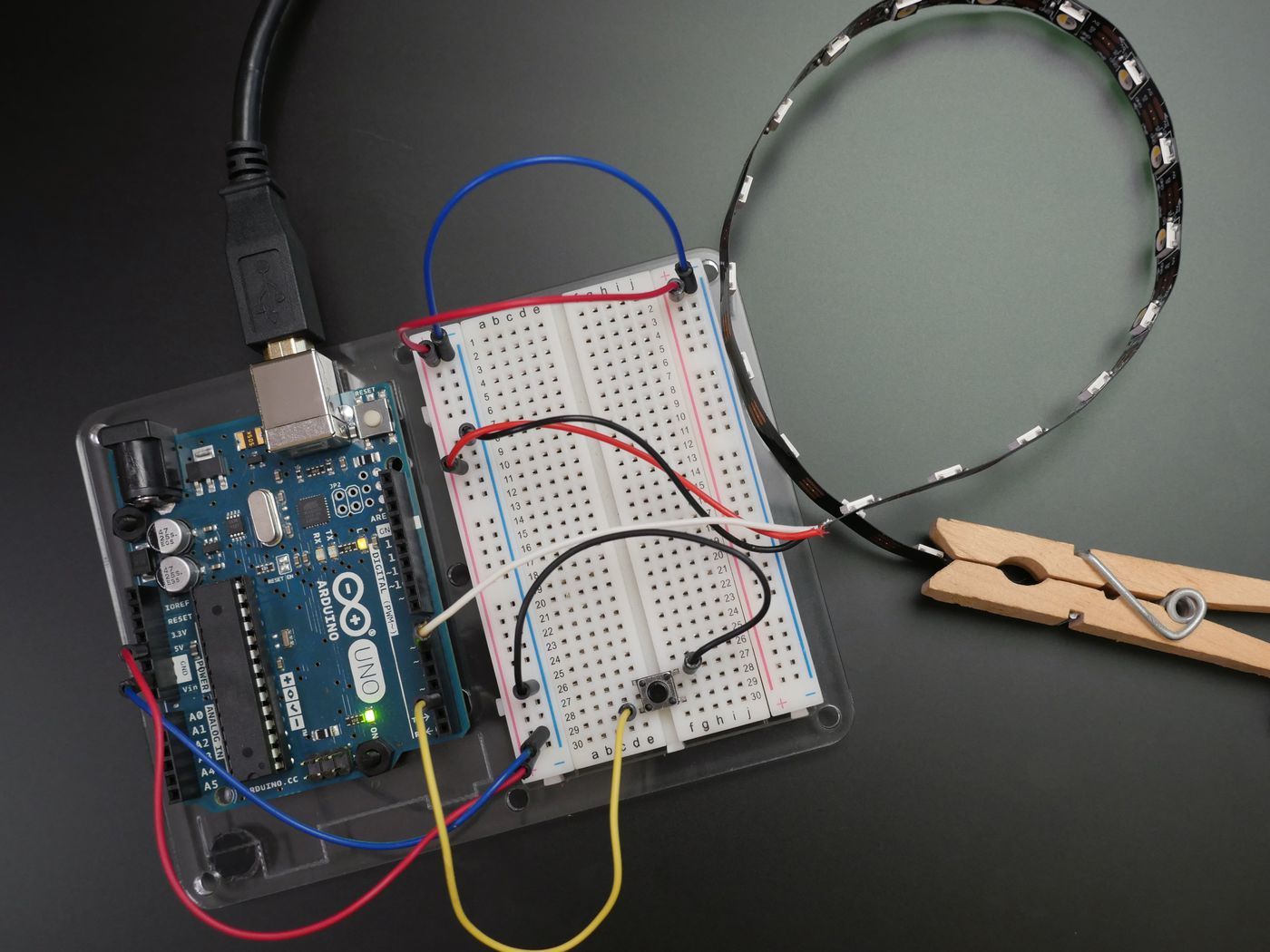 Easy Infinity Mirror With Arduino Gemma & NeoPixels : 8 Steps (with ...