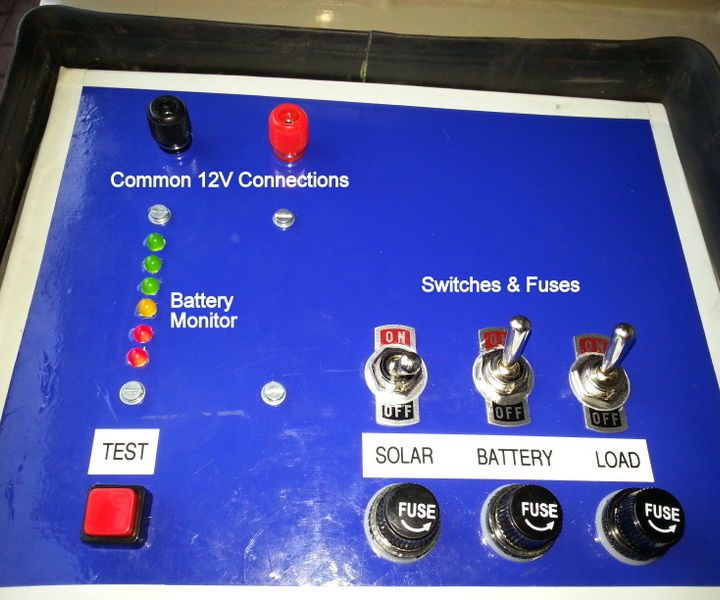 12V Battery State of Charge Indicator : 7 Steps (with Pictures ...