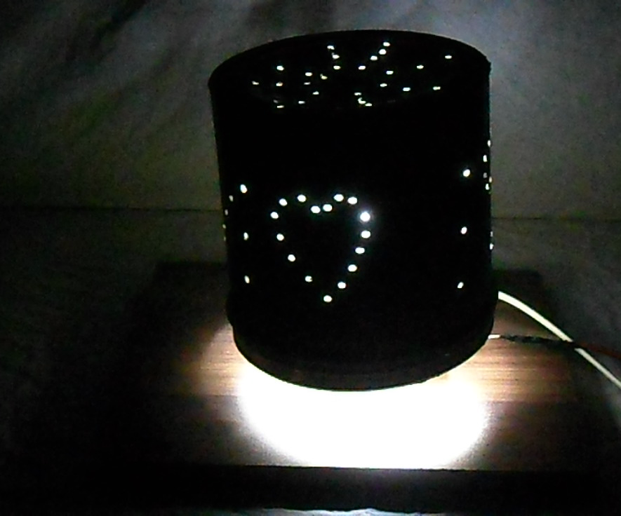 How to Make Rotating Desk Lamp With DC Motor : 5 Steps (with Pictures ...