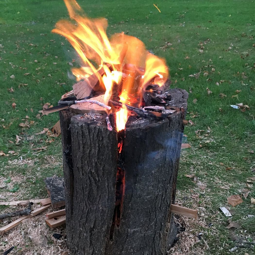 How to Make a Swedish Fire Torch : 4 Steps (with Pictures) - Instructables