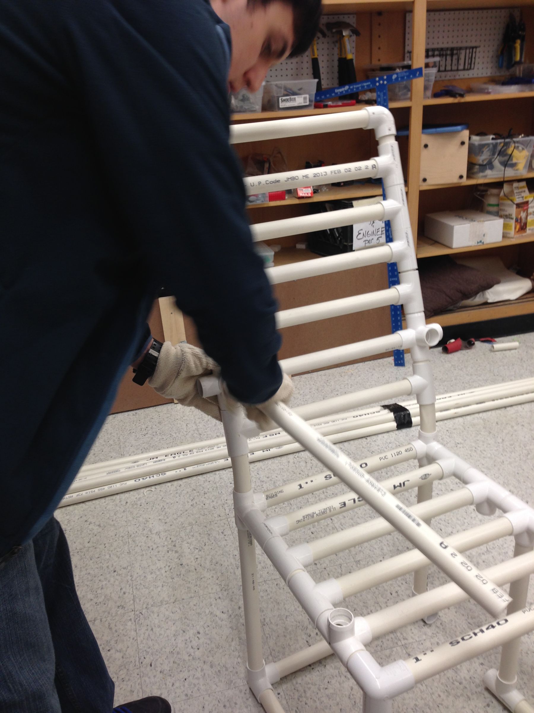 PVC Chair : 9 Steps - Instructables