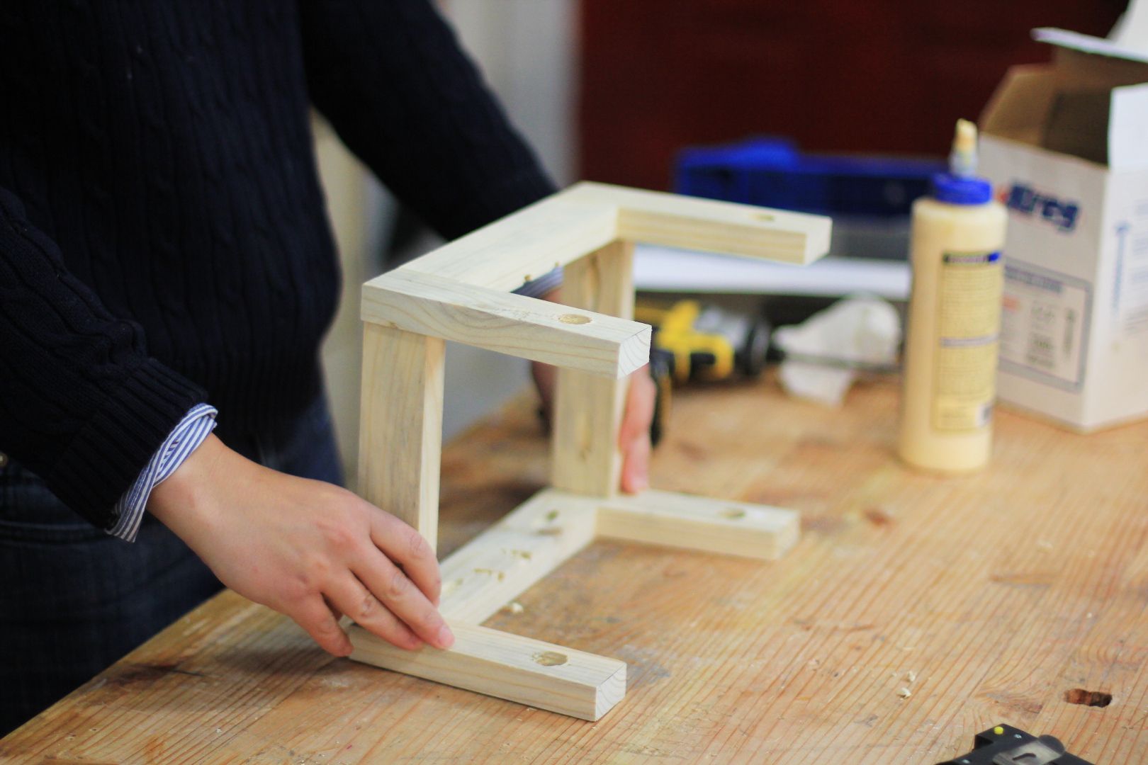 DIY Building a Small Step Stool - Instructables