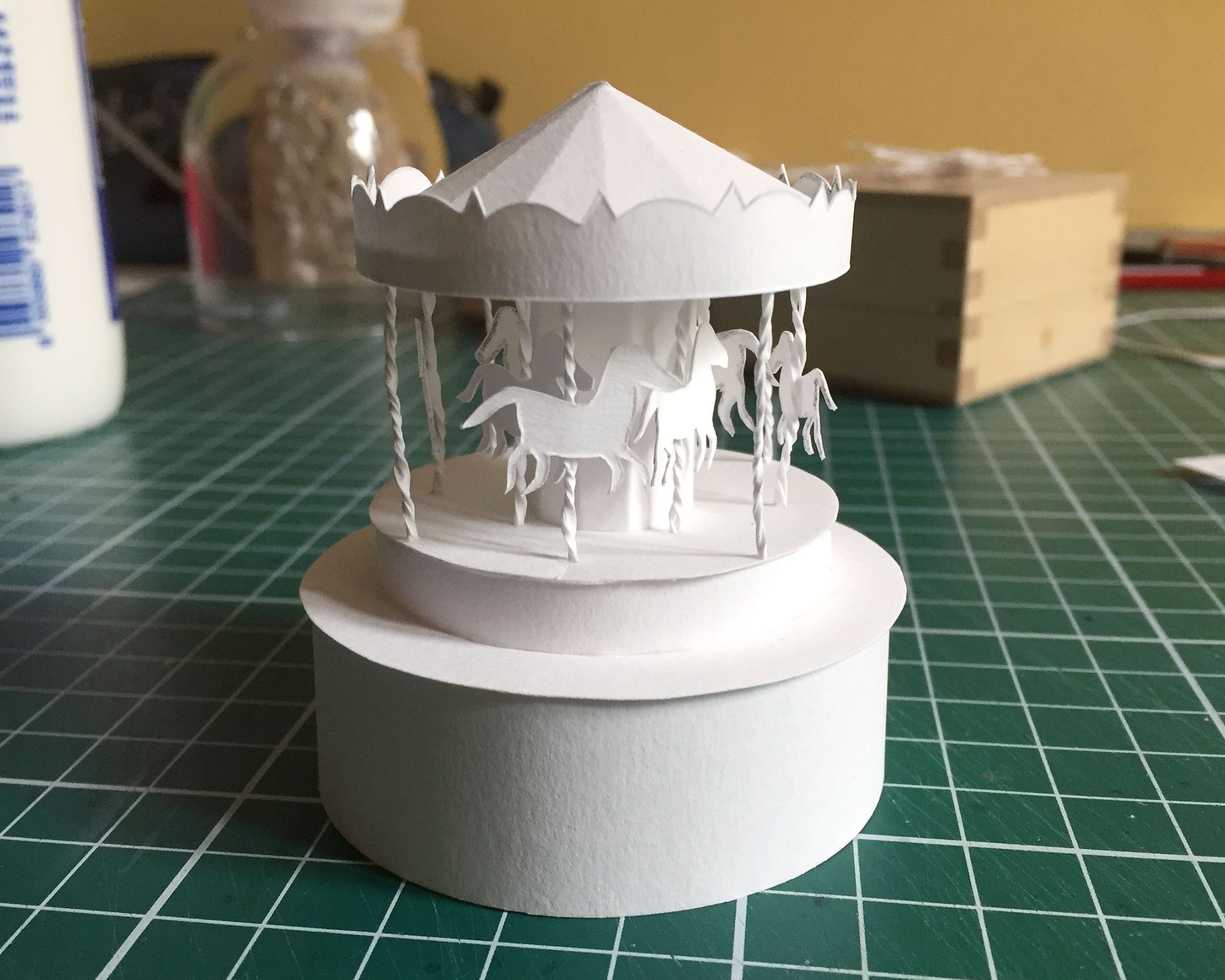 DIY Miniature Paper Carousel : 9 Steps (with Pictures) - Instructables