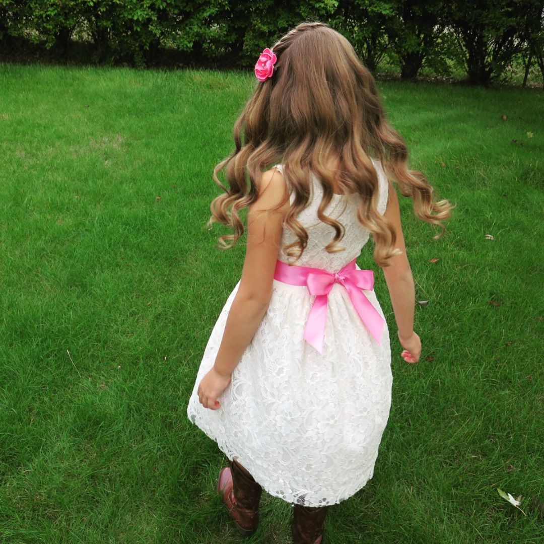 Easy DIY Flower Girl Dress : 6 Steps (with Pictures) - Instructables