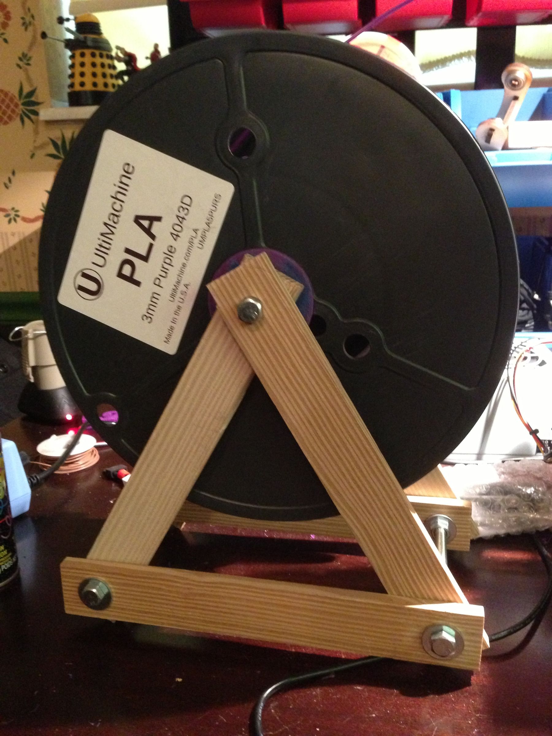 Make a 3D Printer Filament Stand : 7 Steps - Instructables
