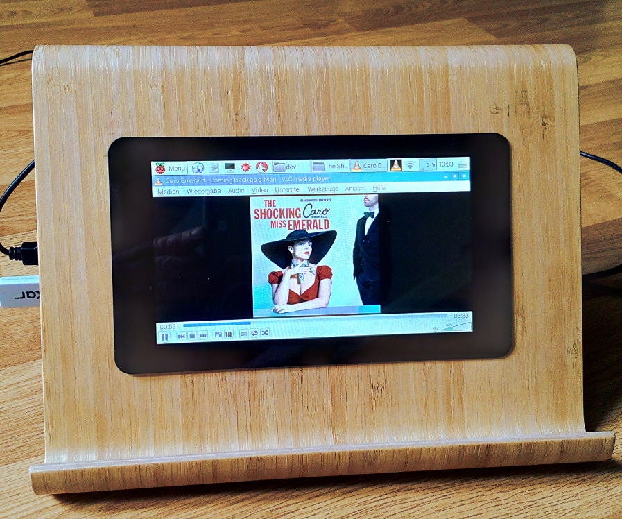 Raspberry Pi Media Player And Work Station With An Integrated Speaker 3 Steps With Pictures 