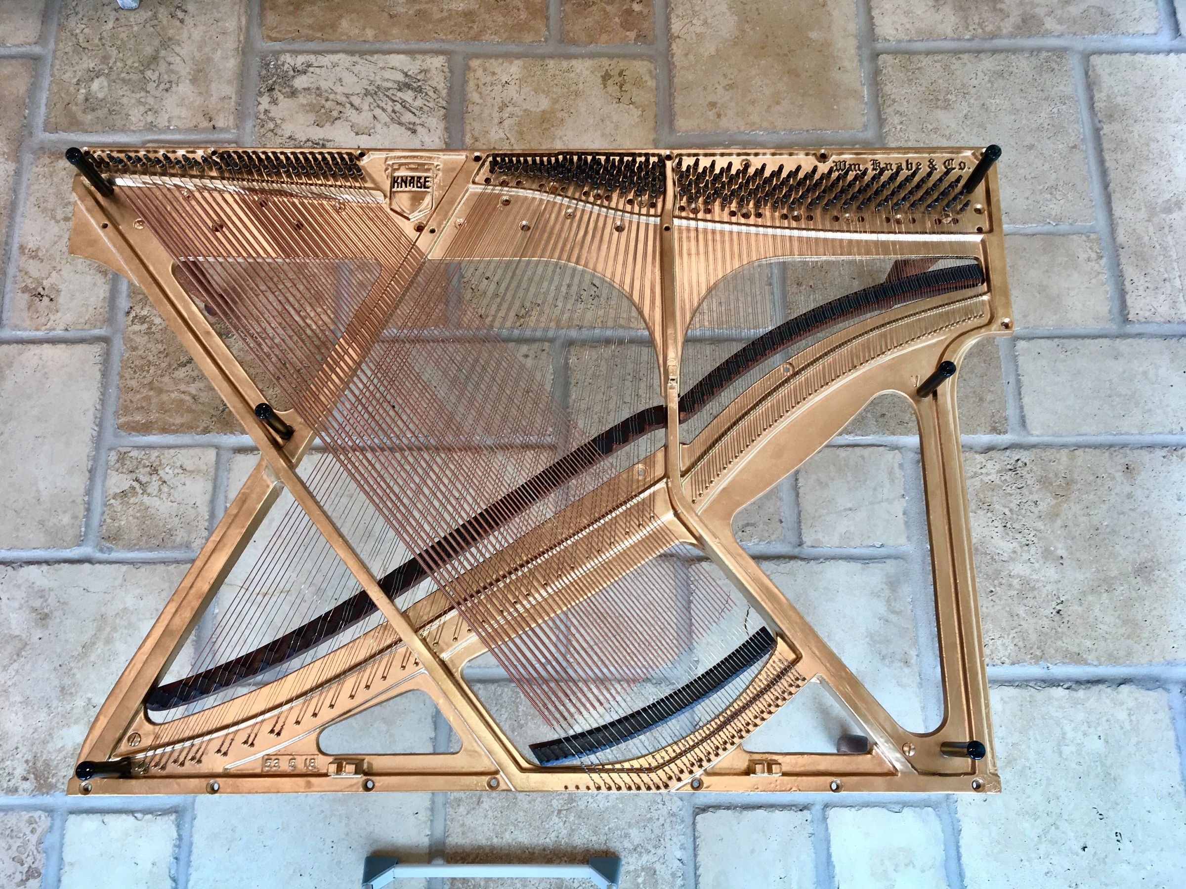 Piano Harp Coffee Table : 7 Steps (with Pictures) - Instructables