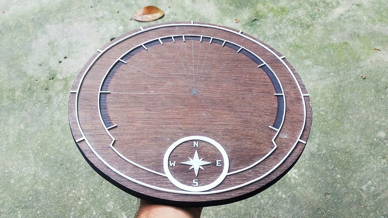 Ancient SUNDIAL Clock : 16 Steps (with Pictures) - Instructables
