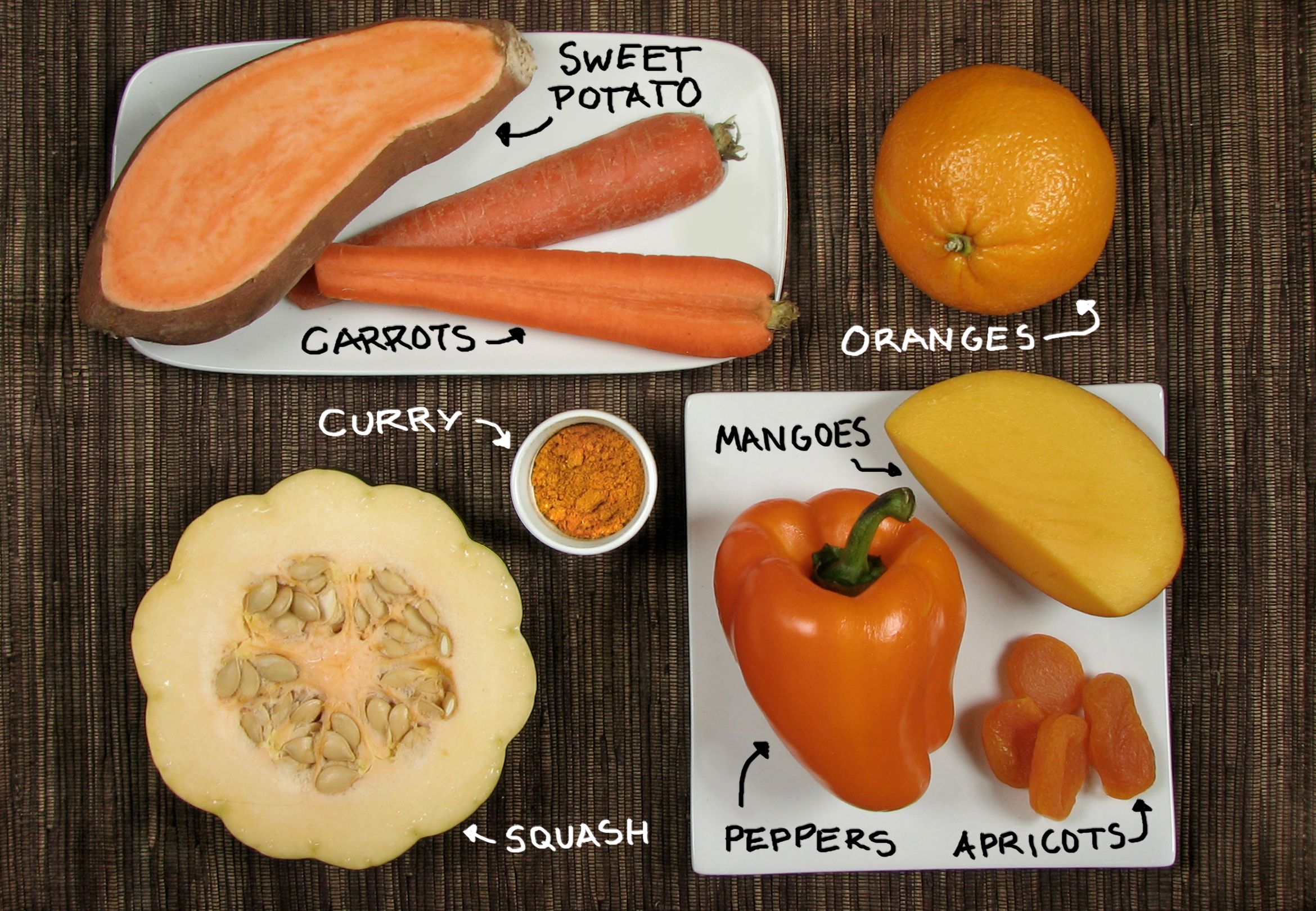 Orange Foods! Colorful Cooking Without Artificial Dyes. (with Pictures ...