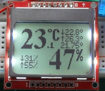 Arduino Datalogger With RTC, Nokia LCD and Encoder : 4 Steps - Instructables