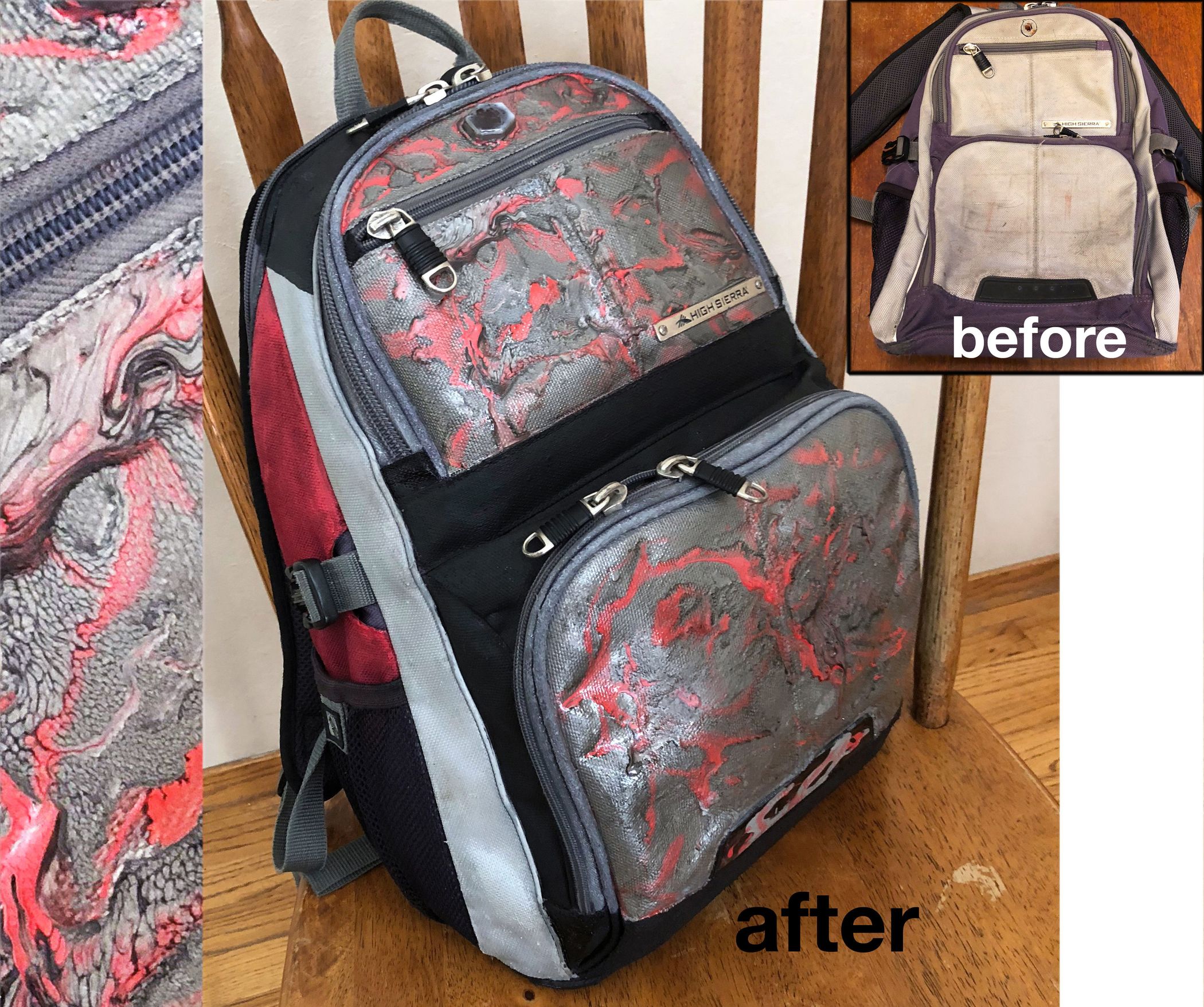 Backpack Resurrection: From Dead to Dope : 34 Steps (with Pictures ...