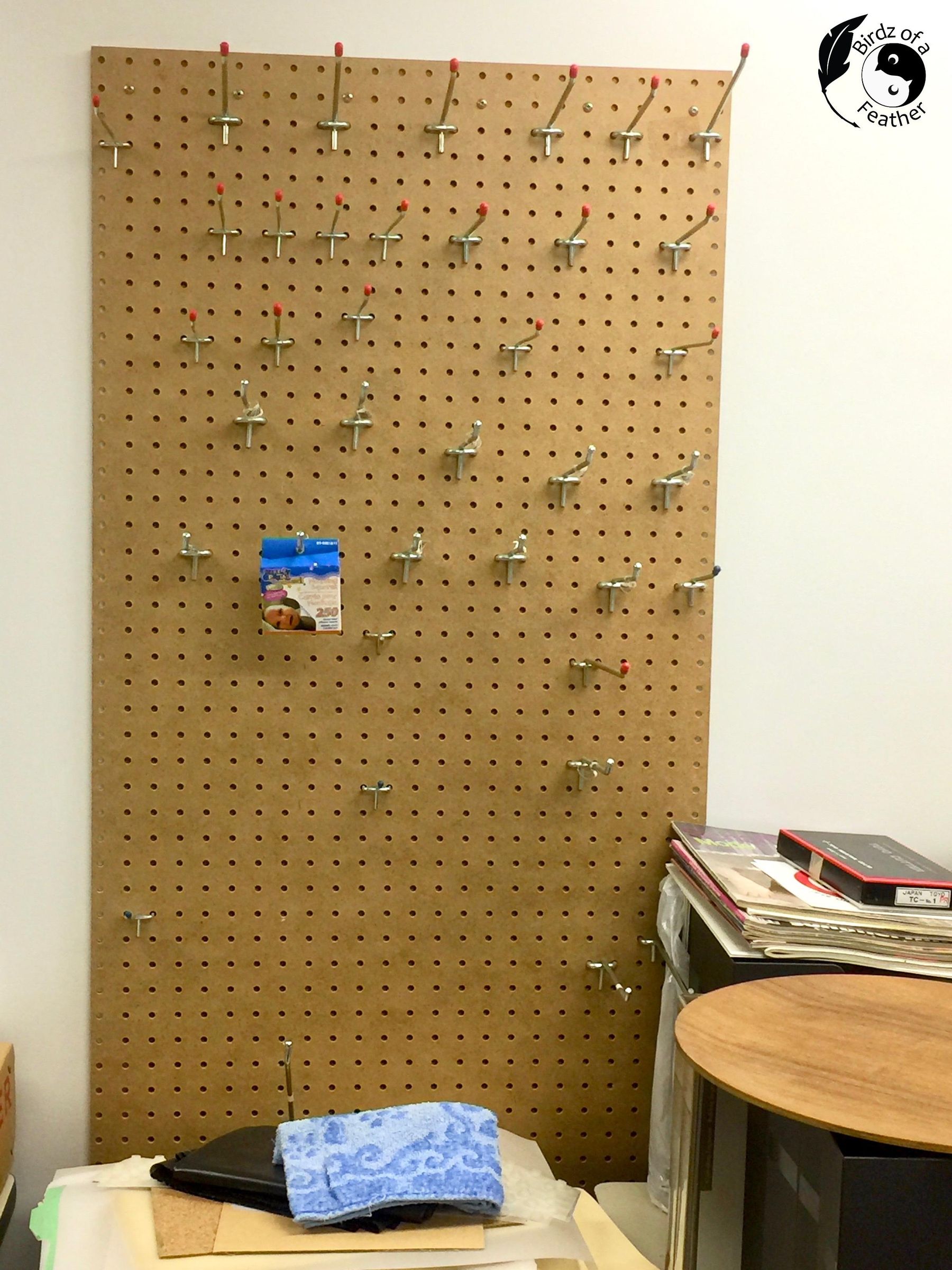 How to Make a Pull Out Pegboard Organizer : 11 Steps (with Pictures ...