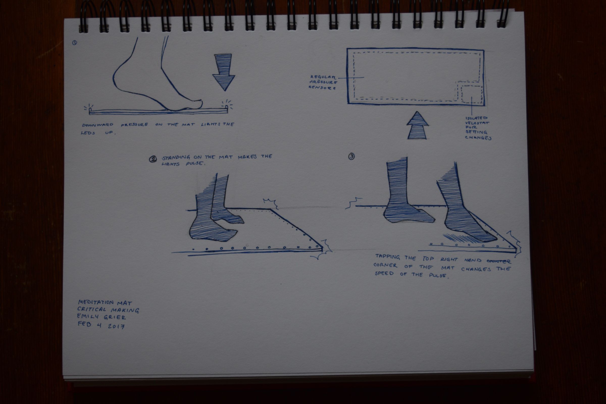 Velostat Homemade Pressure Sensor Mat : 6 Steps (with Pictures ...