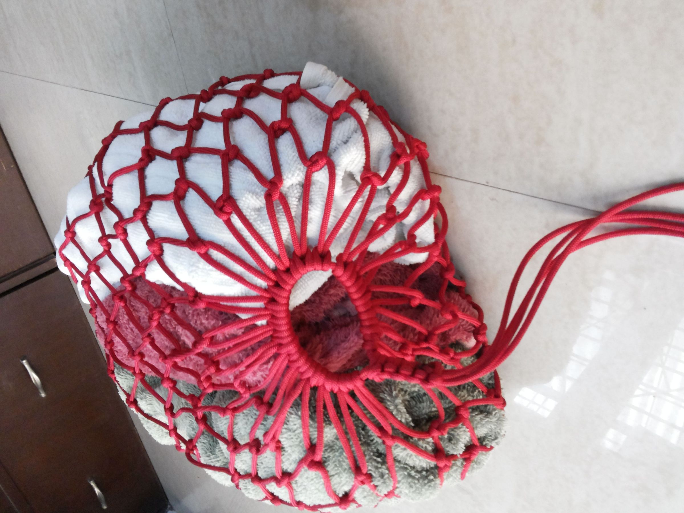 Paracord Multipurpose Drawstring Bag : 5 Steps (with Pictures ...