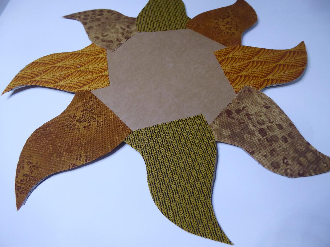 No-Sew Fabric Applique Raised Wall Art Inspired by Inca Sun God : 5 ...